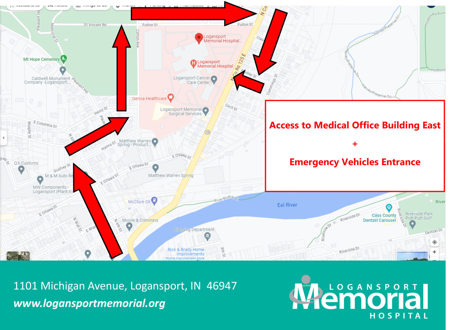 Logansport Memorial Hospital announces alternate route due to closure ...
